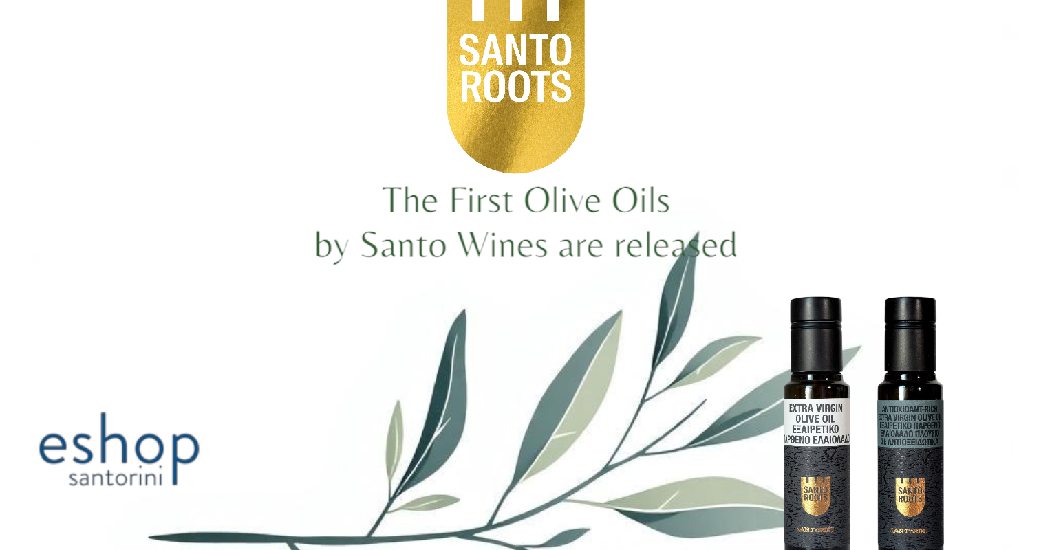 The First Santo Roots Olive Oils by Santo Wines Have Arrived ...