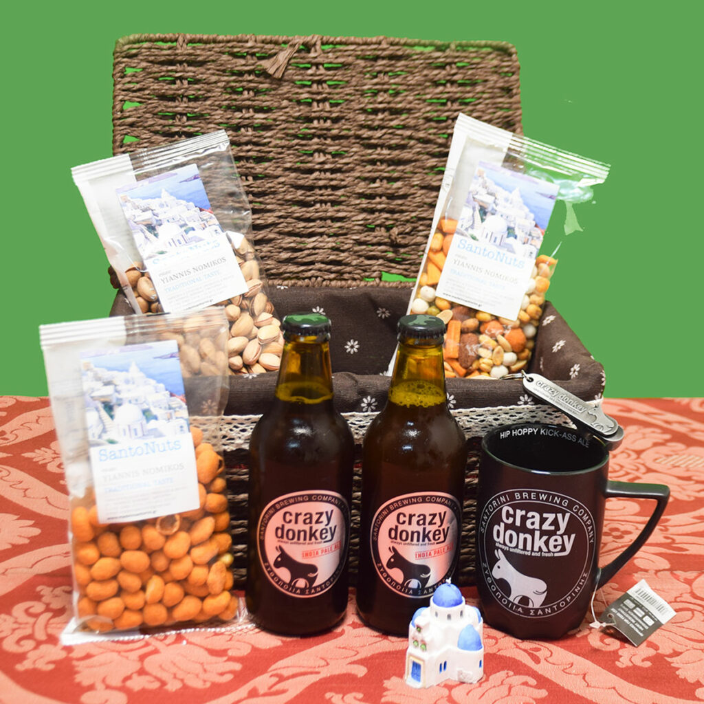 Crazy Donkey Beer | set of four - Santorini.net E-shop